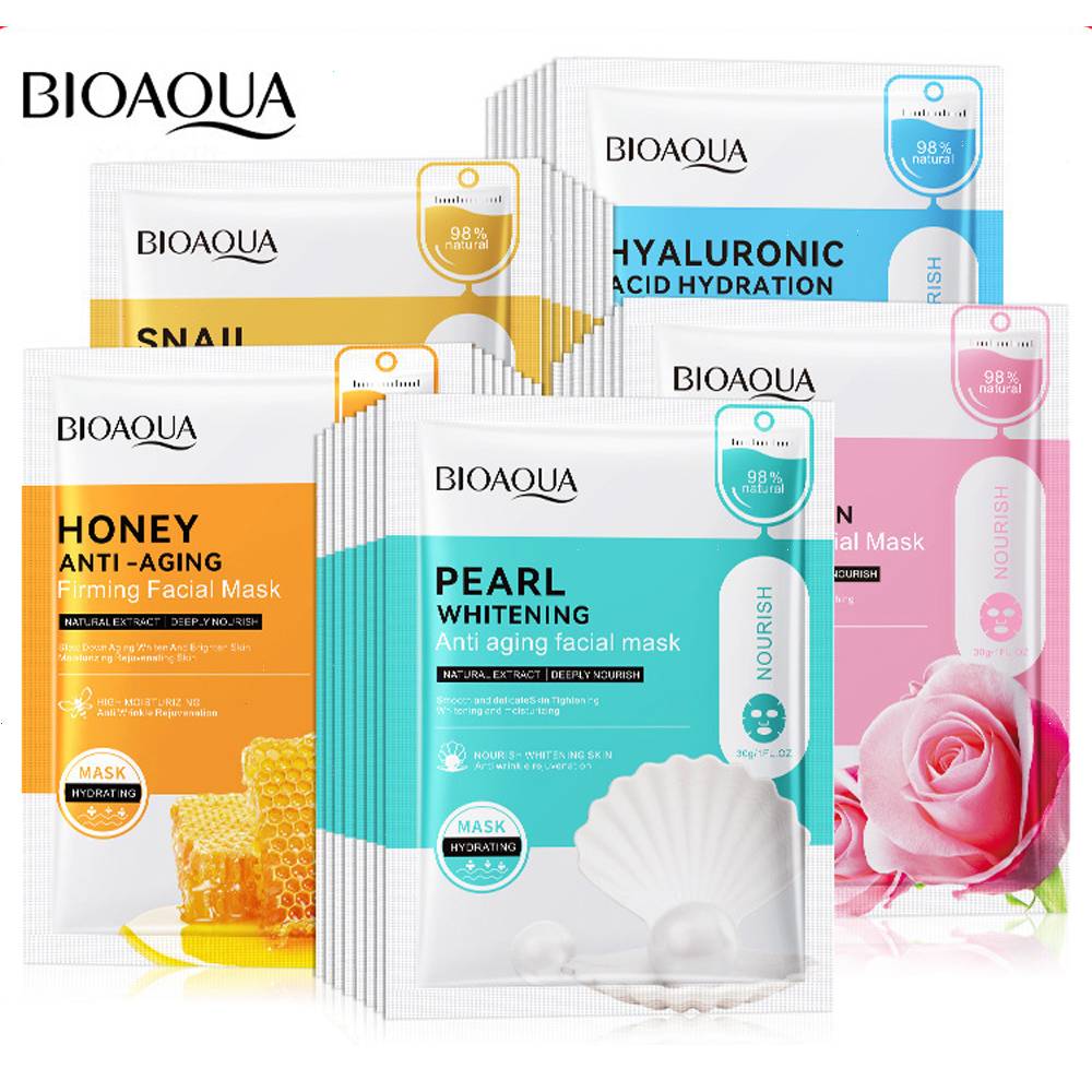 Collagen Anti Aging Face Sheet Mask | BIOAQUA Pakistan