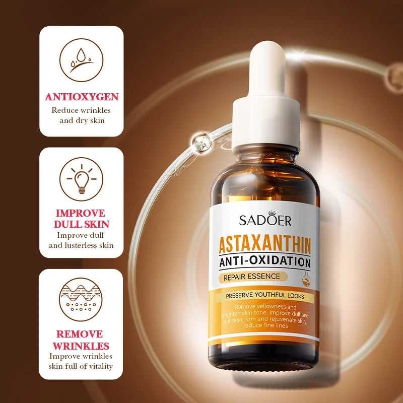 Sadoer Astaxanthin Anti Oxidation Repair Essence Serum 30ml | BIOAQUA Pakistan