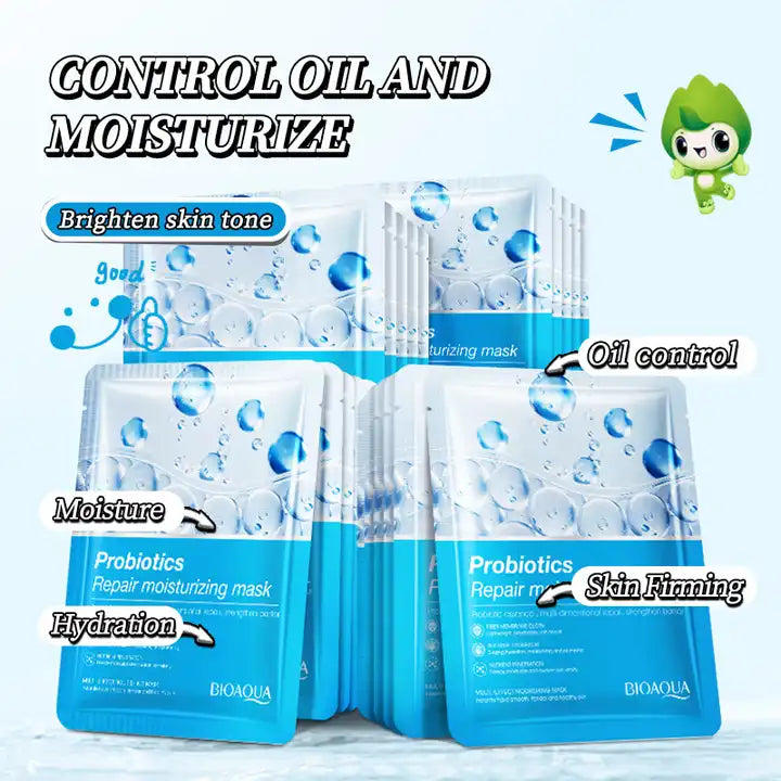 BIOAQUA Probiotics Repair Moisturizing Facial Sheet Mask 25g ...