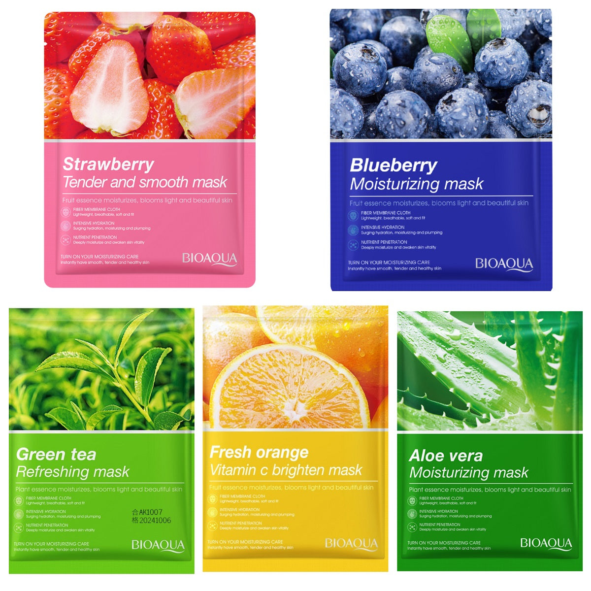 Sheet Mask Bundles in Pakistan | Best Facial Mask Deals | BIOAQUA Pakistan
