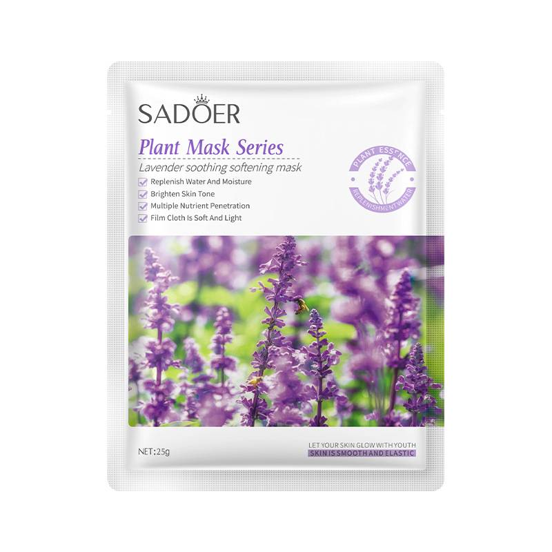 SADOER Lavender Soothing Softening Face Sheet Mask | BIOAQUA Pakistan