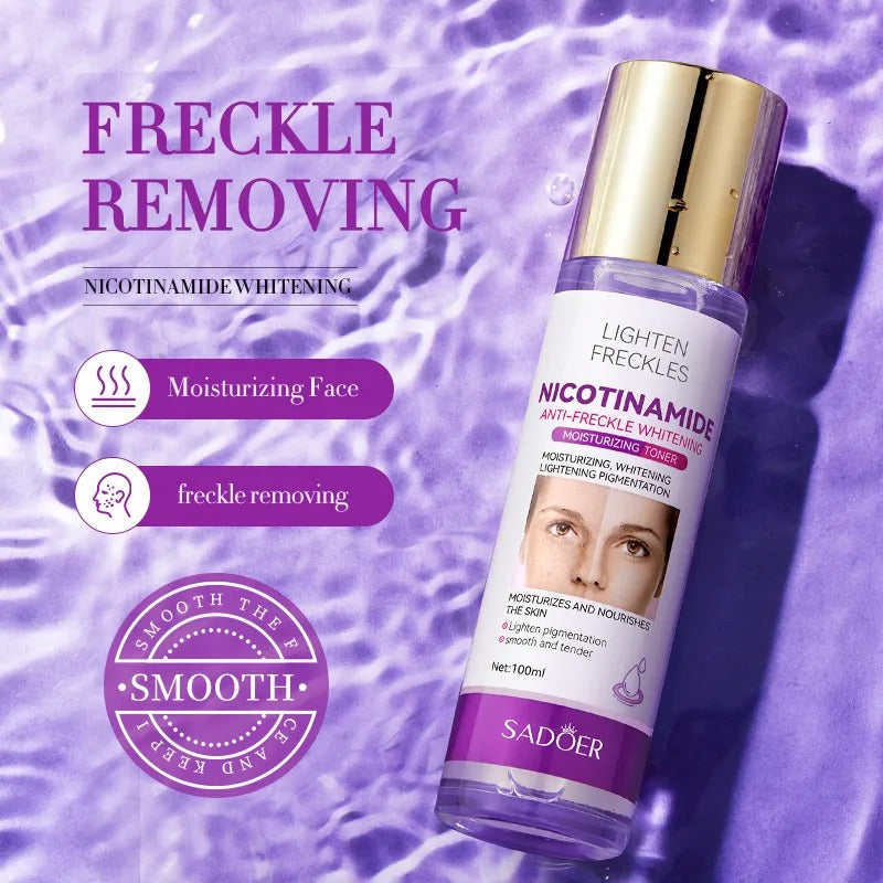 SADOER Nicotinamide Whitening Toner - Anti-Freckle & Brightening 100ml ...