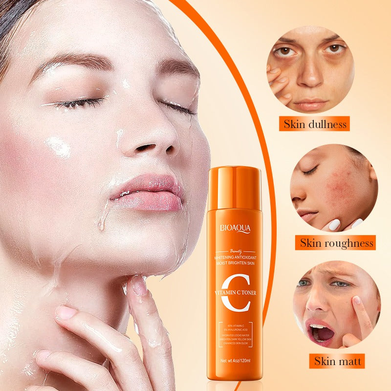 BIOAQUA Vitamin C Whitening Antioxidant Moist Brighten Face Toner 120m ...