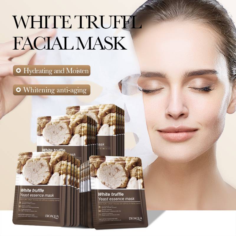 BIOAQUA White Truffle Yeast Face Sheet Mask | Anti-Aging & Whitening ...