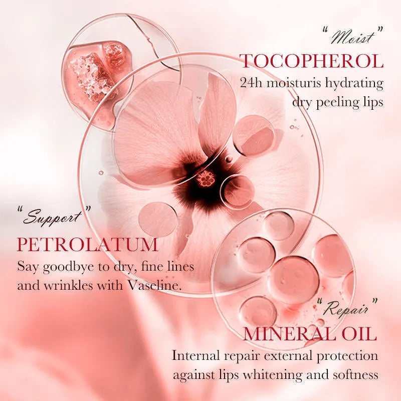 SADOER Premium Strawberry Lip Balm - 24H Moisturizing Lip Care 6g ...