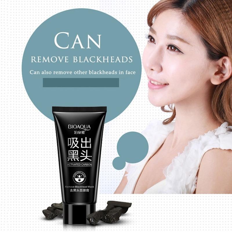 Bioaqua Black Suction Activated Carbon Remove Blackhead Mask (BQY88478 ...