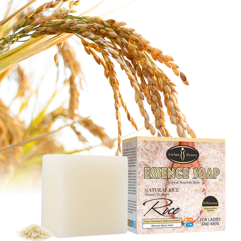 Aichun Beauty Rice Handmade Soap - Whitening & Acne Control - 100g ...