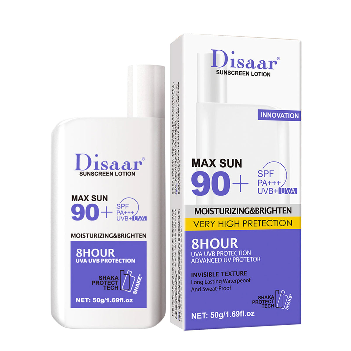 Disaar Skin Protective Whitening Sunblock Sunscreen Lotion SPF 90 ...