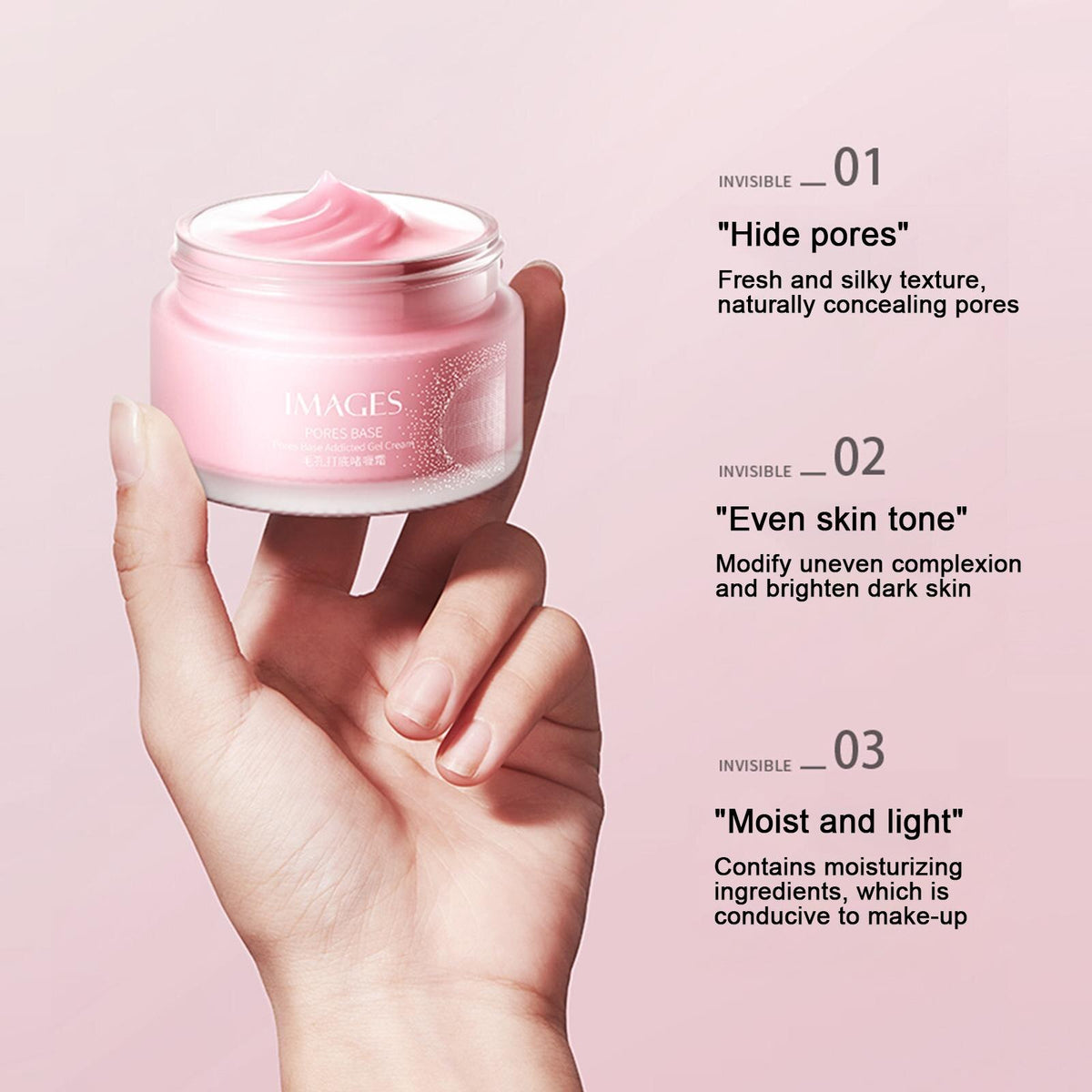 IMAGES Pores Base Primer Gel Cream 30gm | BIOAQUA Pakistan