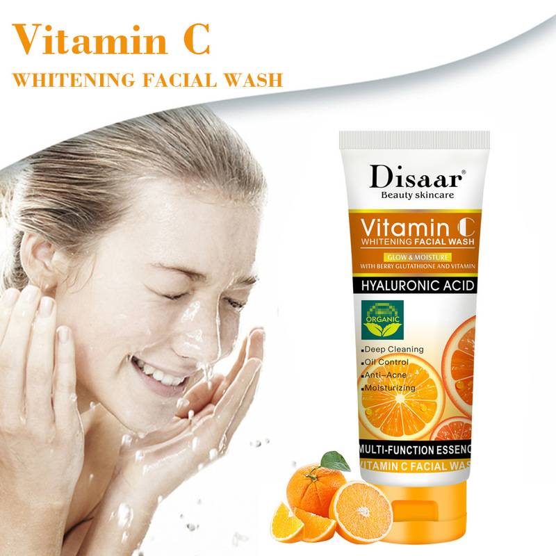DISAAR Deep Cleansing Whitening Vitamin C Face Wash 100ml | BIOAQUA ...